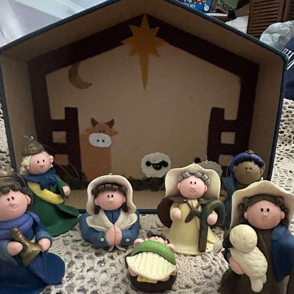 Holiday | Vintage Nativity Box Set Polymere | Poshmark